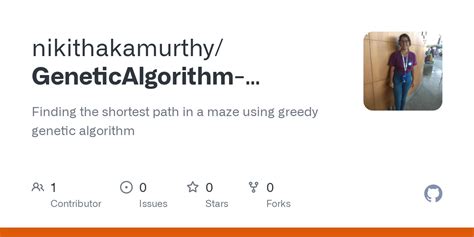 Github Nikithakamurthygeneticalgorithm Shortest Path In A Maze Finding The Shortest Path In