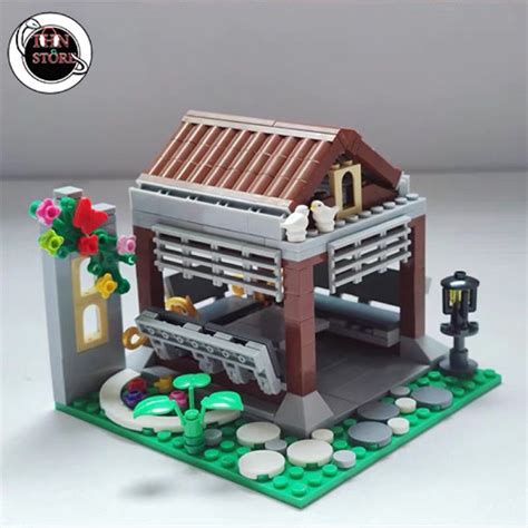 Lovely Assembly Model Super Beautiful Lakeside Building Educational Assembling And Disassembly