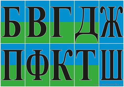 Алфавит гласные и согласные - картинки для рабочего стола и фото обои