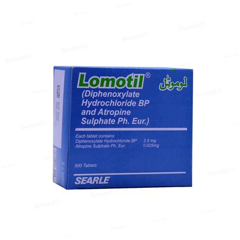 Lomotil Tablets 500s Buy Online At Dvago®