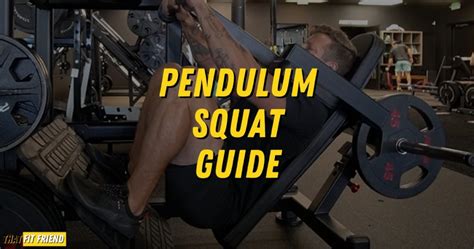 Pendulum Squat Guide 2024 Form Muscles Worked And Foot Placement