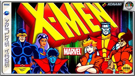 X Men The Arcade Game Port V020 Demo For The Sega Saturn 🎮 Lets