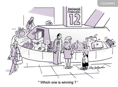 Baggage Carousel Cartoons And Comics Funny Pictures From Cartoonstock
