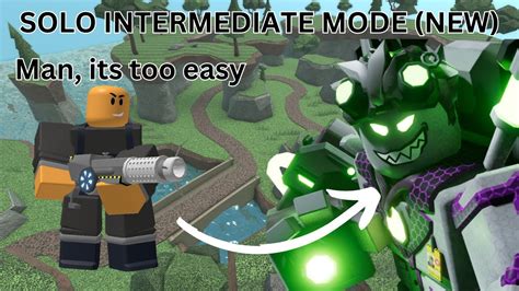 Intermediate Mode Roblox Tds New Update Youtube