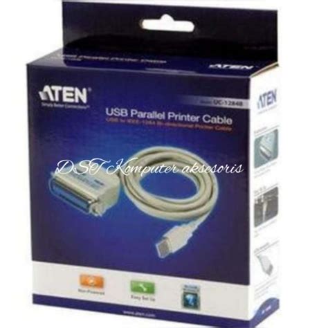 Promo Usb Parallel Printer Cable Usb To Ieee 1284 Bi Directional