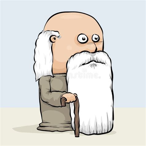 Wise Old Man Stock Illustration Illustration Of Male 41748991