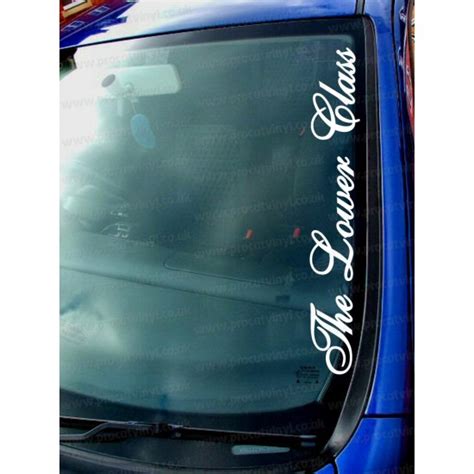 The Lower Class Car Window Bumper Sticker Decal