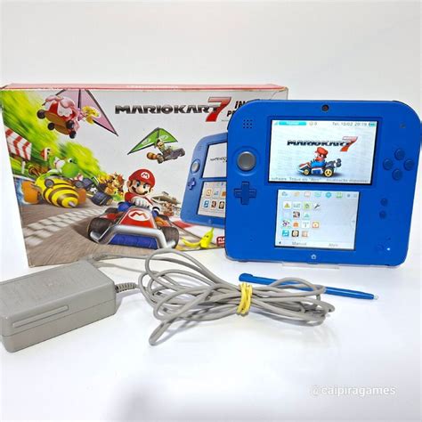 Nintendo 2ds Mario Kart 7 3ds Na Caixa Ref03 Shopee Brasil