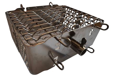 Panier à Barbecue Panier Plat Rôtisserie Napoleon Pour Barbecue Cuisson Horizontal Viandes
