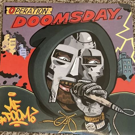 Pin On Scottys Record Collection Mf Doom Album Cover Art Doomsday