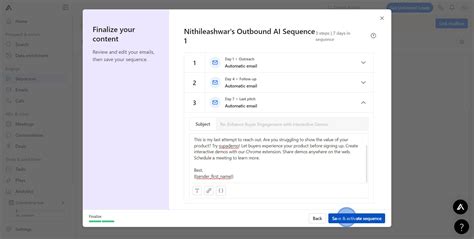 How To Create Sequences In Apollo Io