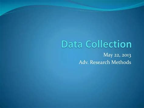 Ppt Data Collection Powerpoint Presentation Free Download Id1914606