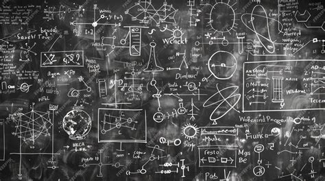 Premium Photo Quantum Physics Operations And Formulas Handwritten On