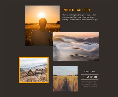 Photography Workshops Css Template By Nicepage