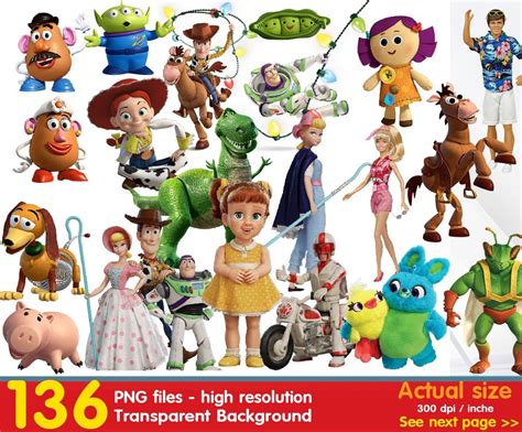 Toy Story 4 Clipart Toy Story Clipart Toy Story Seamless Etsy Art