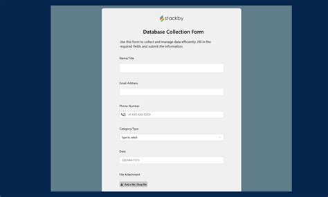 Demographic Survey Form Template For Data Collection Free To Use