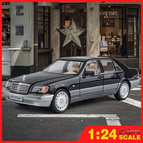 Klt 124 Benz W140 320sel Diecast Model Car Alloy Cars Toys Collection