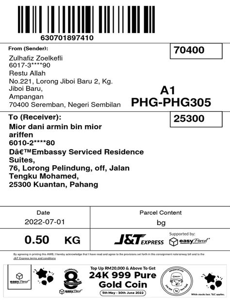 Easyparcel 630701897410 Pdf