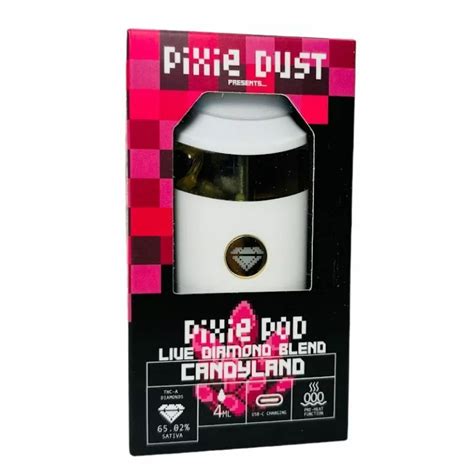 Pixie Pod Live Diamond Blend Thc A Disposable 4ml Vape And Smoke