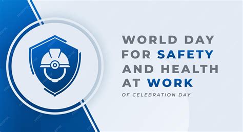Diseño De Vectores De Celebración Del Día Mundial Para La Seguridad Y