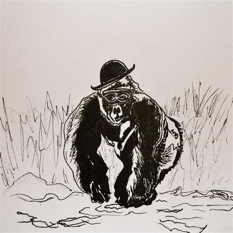 Dapper Drawing By Beverley Harper Tinsley Fine Art America