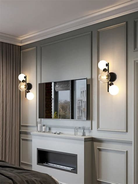 Wall Glass Light Wall Sconce Lighting Fixture Home Decor White Etsy
