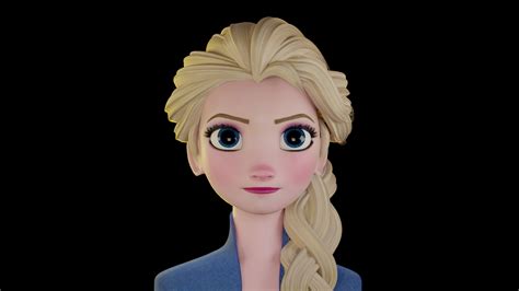 3d Model Elsa From Frozen Finished Projects Blender Artists Community