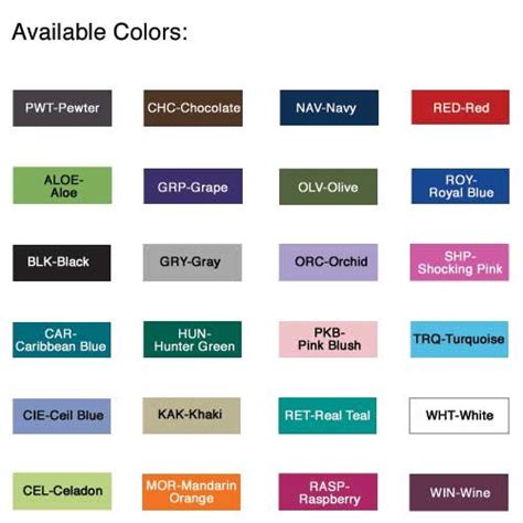 Cherokee Scrubs Color Chart Catalog Evoulz