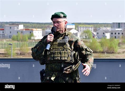 Brigadegeneral Alexander Krone Kommandeur Der Panzergrenadierbrigade 37