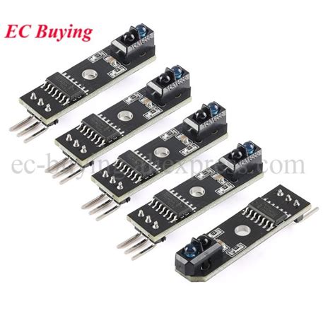 Pcs TCRT PIN Tracking Module IR Infrared Line Reflection Track Follower Sensor Obstacle