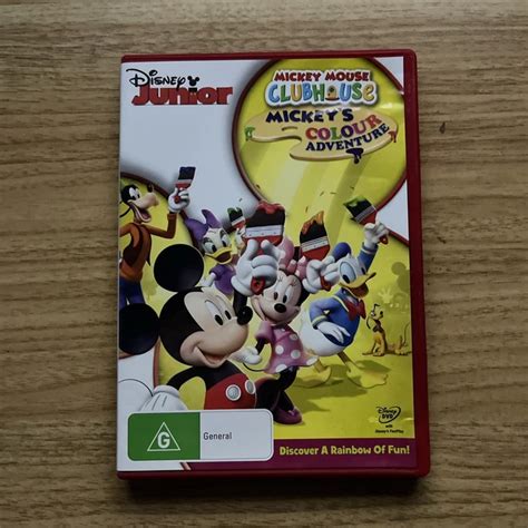 Mickey Mouse Clubhouse Mickeys Colour Adventure Dvd 2007 Animation