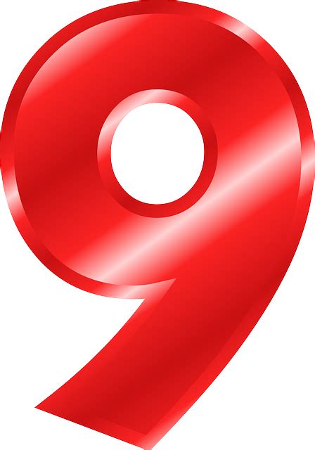Цифра 9 PNG изображения скачать бесплатно, 9 PNG