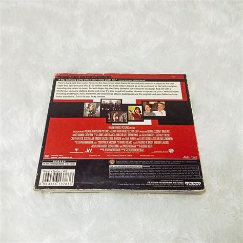 Oceans Twelve Original Vcd Widescreen Edition Warner Bros