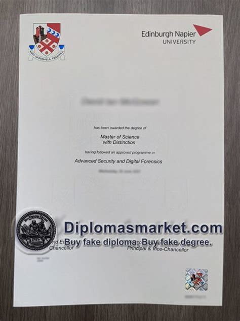 Buy Edinburgh Napier University Diploma Buy Enu Degree