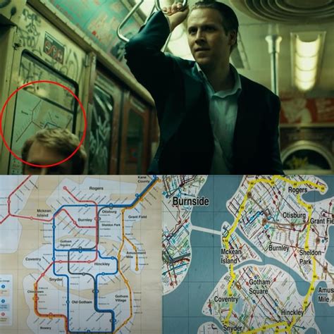 Gotham City Subway Diagram As Shown In The Movie Joker 2019 Rtransitdiagrams