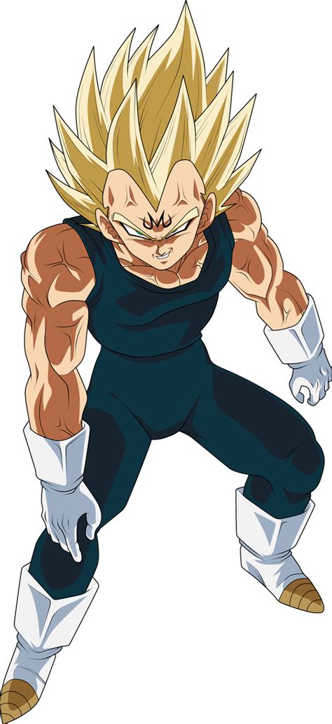 Majin Vegeta Shintani Colours By Jfskunaski20001710 On Deviantart