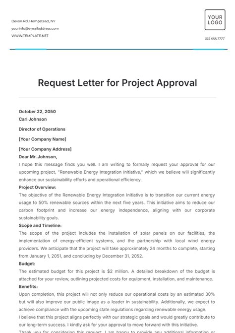 Free Request Letter For Approval Templates Editable And Printable