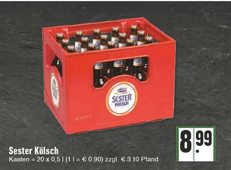 Sester Kölsch Angebot Bei Edeka 1prospektede