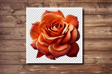 Elegant Rose Flower Digital Illustration Graphic By Daliapopi