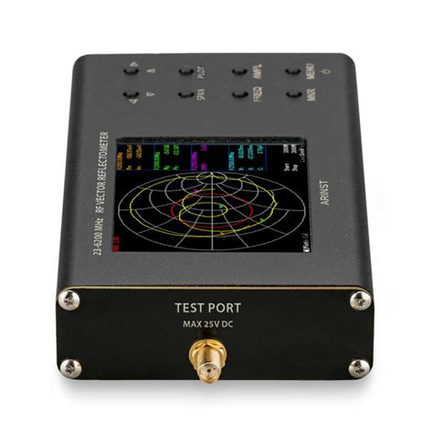 Új Hordozható Vna Swr Vector Network Analyzer Reflektométer Arinst 23