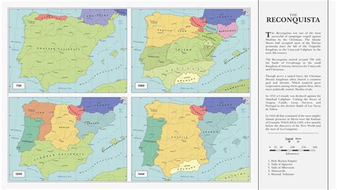 Historical Maps — The Reconquista The Reconquista Was One Of The