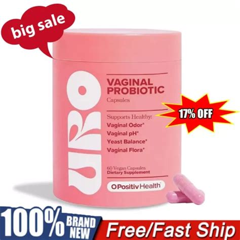 Uro Vaginal Probiotics For Women Ph Balance With Prebiotics
