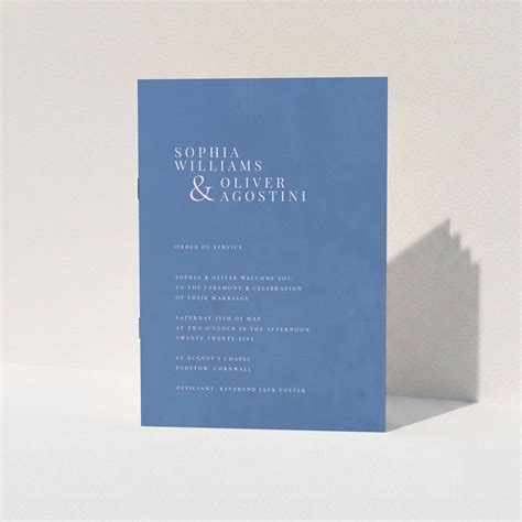 Daylight Script In Wedding Order Of Service