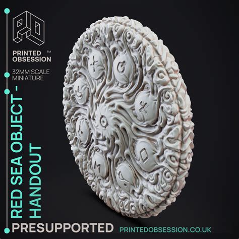 📈 Red Sea Object Scp Presupported Illustrated And Stats 32mm