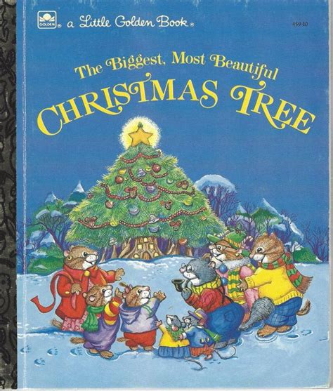The Biggest Most Beautiful Christmas Tree Little Golden Book Tree