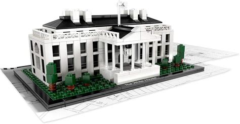 Lego Architecture 21006 The White House Construction Set Instruction Manual