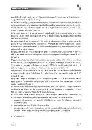 Green Banking Case Histories Di Banche Con Un Posizionamento