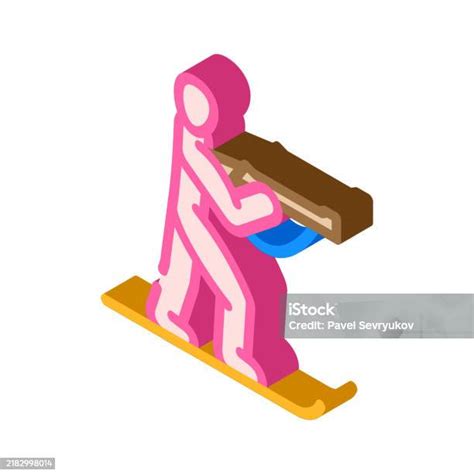 바이애슬론 겨울 스포츠 아이소 메트릭 아이콘 벡터 일러스트 레이 션 0명에 대한 스톡 벡터 아트 및 기타 이미지 0명 3차원 형태 겨울 Istock