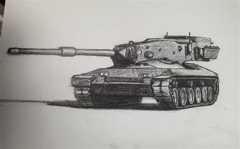 How To Draw Realistic Tank