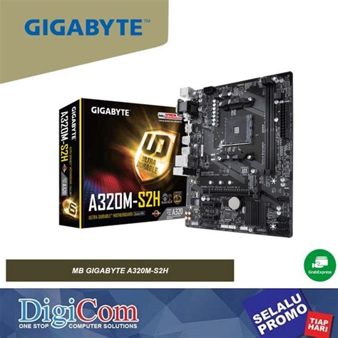 Jual Motherboard Gigabyte A320m S2h Shopee Indonesia